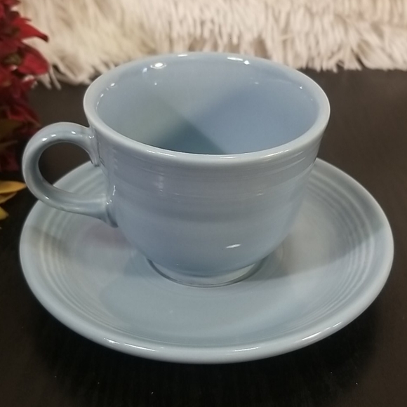 Fiestaware | Dining | Fiesta Periwinkle Cup Saucer | Poshmark